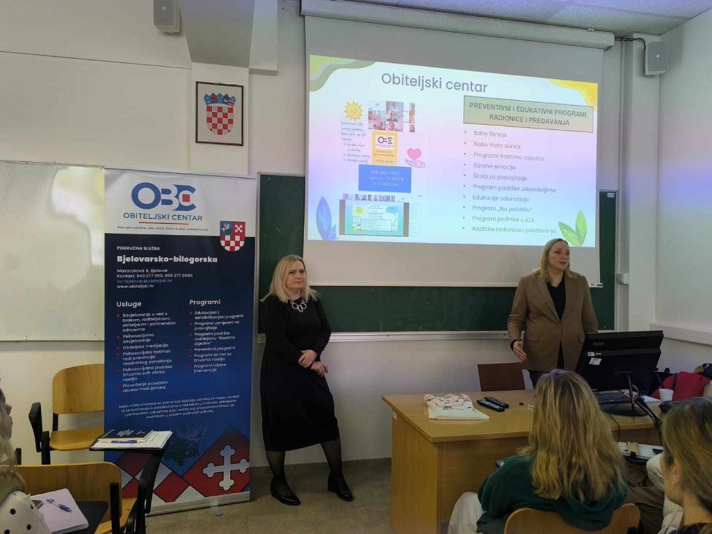 Novi prostor i programi Obiteljskog centra Područna služba Bjelovarsko-bilogorska za ...